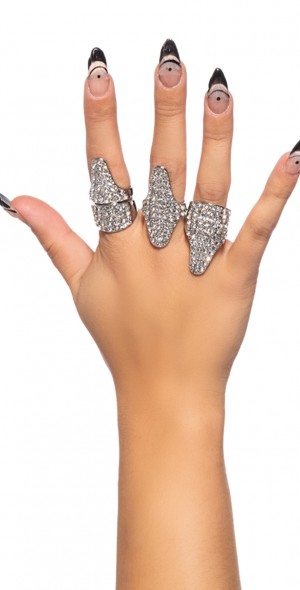 AKIRA - BERLIN BLING RING SET