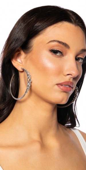 AKIRA - BOLD BLING HOOP