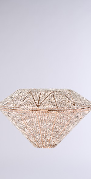 AKIRA - DIAMONDS FOREVER LUXE BLING CLUTCH