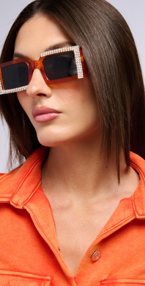 AKIRA - ORANGE YA GLAD SUNGLASSES