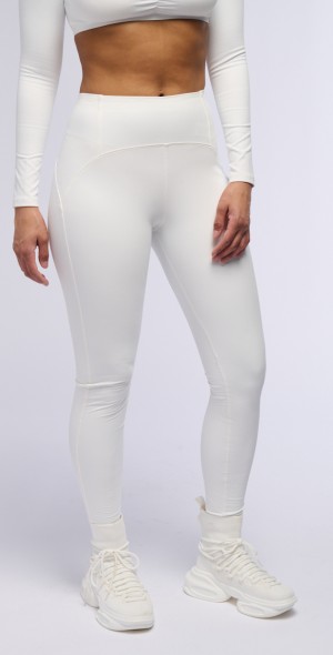 AKIRA - RIO FAUX LEATHER HIGH RISE LEGGING IN WHITE