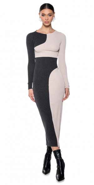 AKIRA - TIME TO BALANCE MAXI DRESS