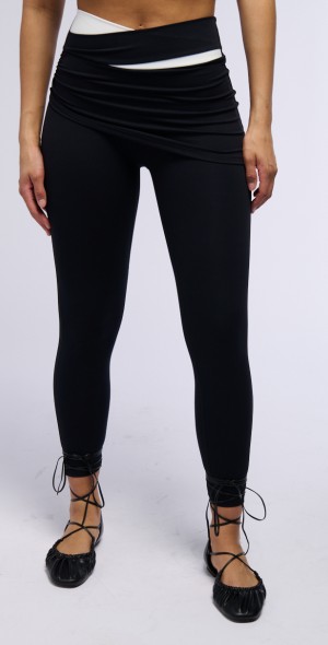 PAXTON - LEGGING WITH SKIRT OVERLAY