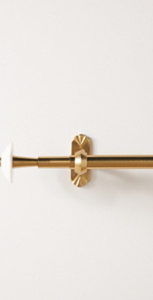 Anthropologie - Bodine Marble Curtain Rod