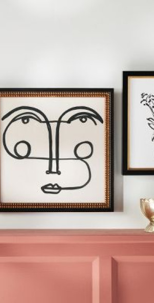 Artfully Walls - Face I Wall Art
