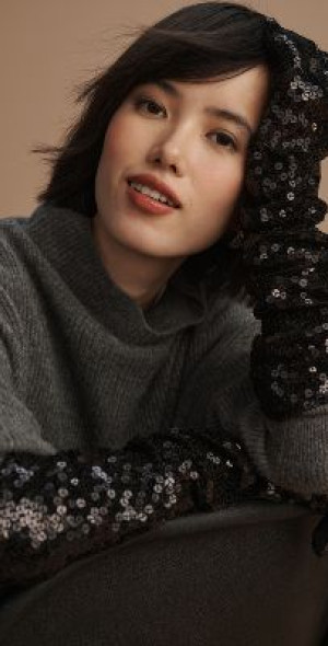 Audrey Adele - Sequin Gloves