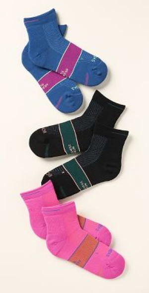 Bombas - Running Quarter Socks, Set of 3