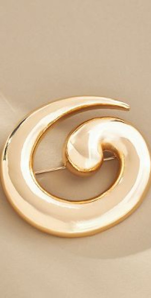 By Anthropologie - Coil Brooch