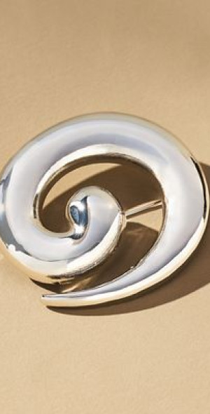 By Anthropologie - Spiral Brooch
