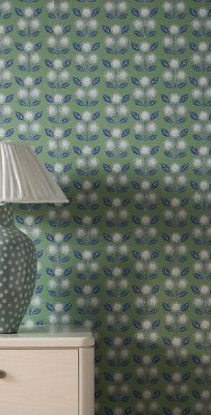 Ellen Merchant - Green Wallpaper