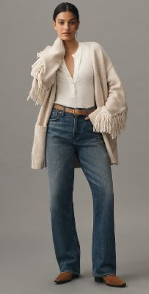 Good American - Good Barrel High-Rise Taper Jeans