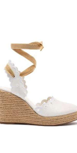 Larroudé - Poppy Espadrille Platform Heels