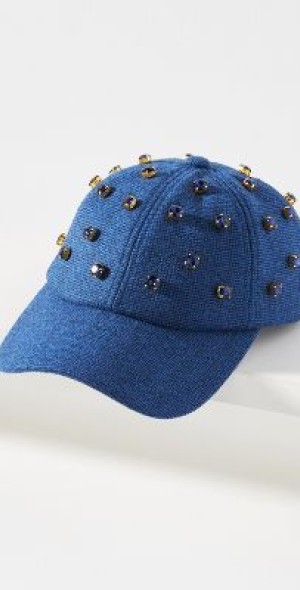 Lele Sadoughi - Embellished Baseball Cap
