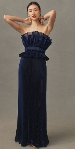 L'IDÉE - Masquerade Strapless Midi Gown