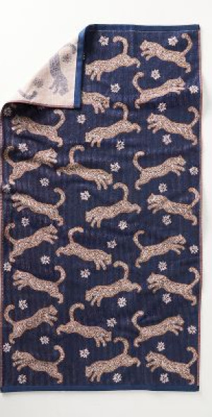 Maeve - Leopard Bath Towel Collection