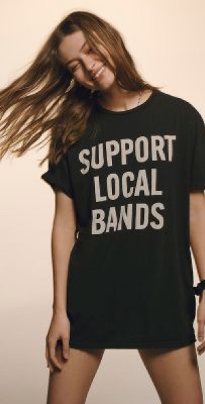 Original Retro Brand - Support Local Bands Graphic Tee