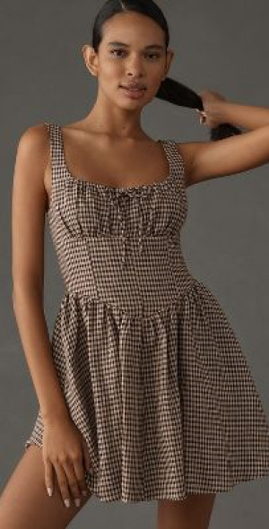 Reformation - Daria Linen Mini Dress