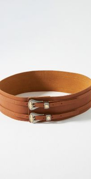 Streets Ahead - Double Buckle Stretch Belt