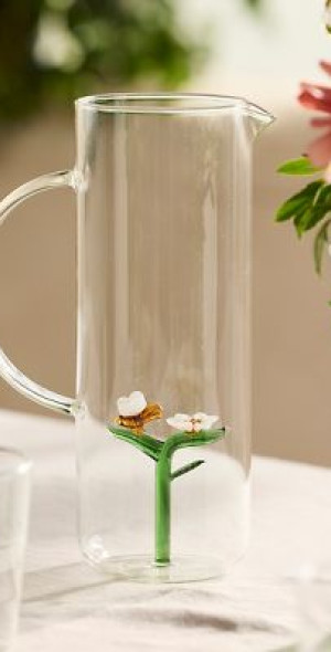 Terrain - Bee + Bloom Glass Pitcher