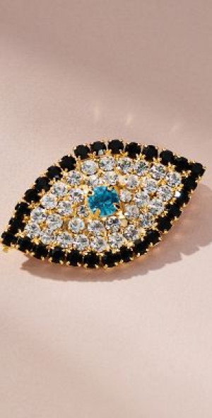 Tova - Evil Eye Brooch