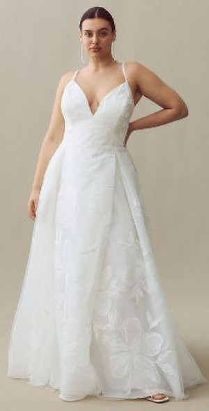 Watters - Wtoo by Romy Sleeveless Corset Wedding Gown