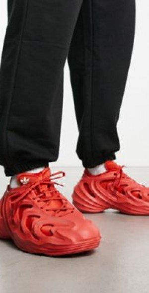 adidas Originals - FOM Quake sneakers in red