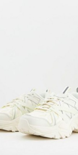 FILA - Fila interation sneakers in off white