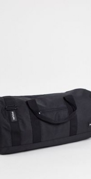 French Connection - FCUK nylon duffle bag in black