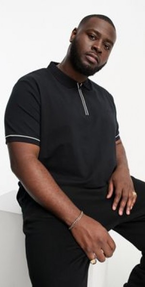 Grey Hawk - Plus polo in gray