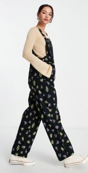Monki - overalls in all over floral print-Multi