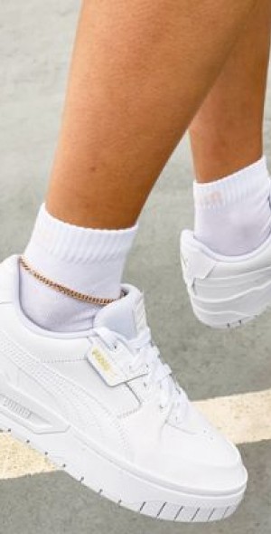 Puma - Cali Dream chunky sneakers in triple white