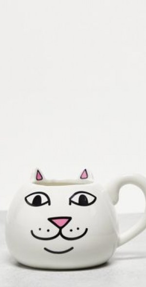Rip N Dip - RIPNDIP nermal face mug in white