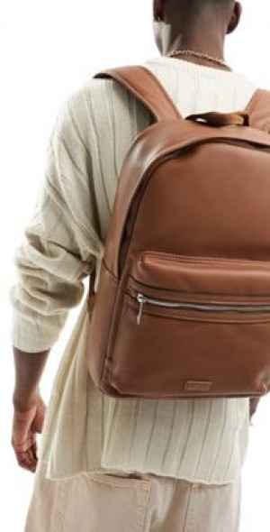 River Island - rucksack in light brown