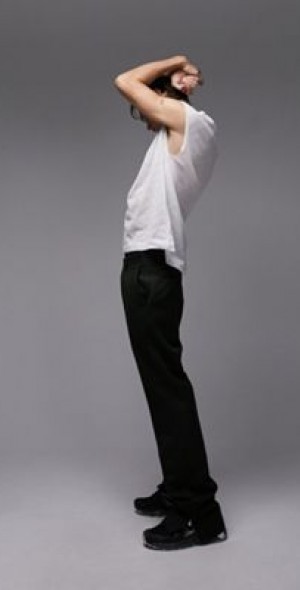 Topman - oversized texture tank top in white