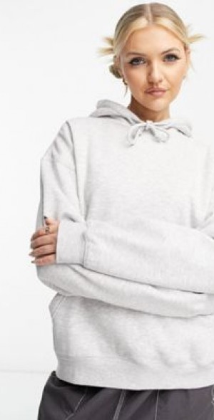 Weekday - Essence hoodie in gray
