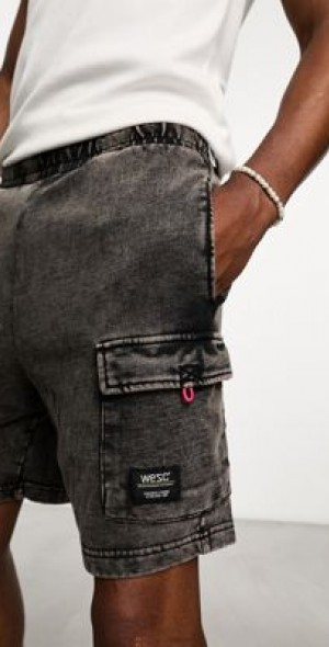WESC - cargo shorts in gray