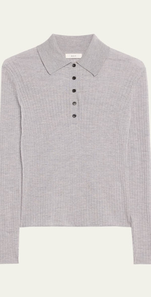 A.L.C. - Alex Merino Wool Polo Top