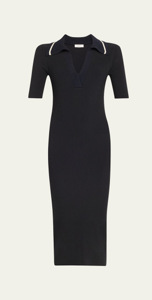 A.L.C. - Darcy Stripe Bodycon Midi Dress