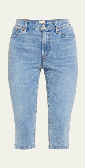 Alice + Olivia - Emmie High-Rise Clam Digger Jeans
