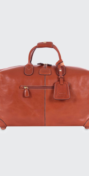 Bric's - Pelle Cognac 18" Cargo Duffel Luggage