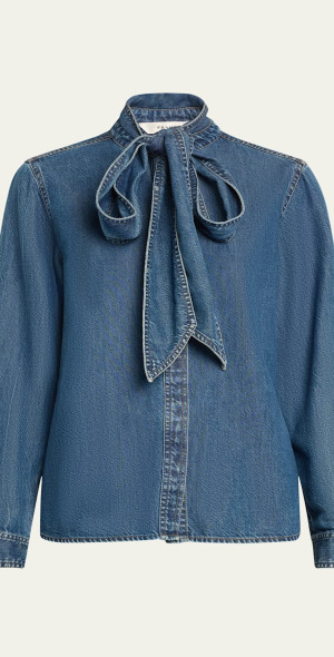 FRAME - The Secretary Blouse