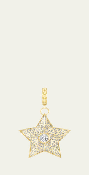 Harwell Godfrey - 18K Yellow Gold Major Supernova Star Diamond Pendant