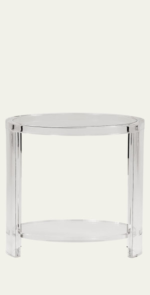 Interlude Home - Marcel Acrylic Side Table
