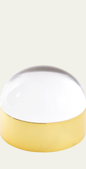 Jonathan Adler - Medium Globo Box, Clear