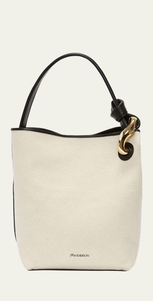 JW Anderson - Twill Canvas Chain Bucket Bag