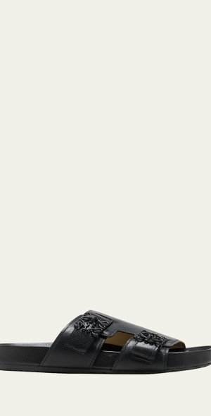 Loewe - Men's Ease Goatskin Slide Sandals