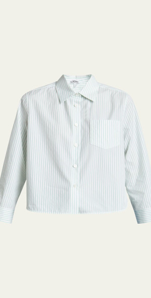 Loewe - Stripe Tie-Back Button Down Top