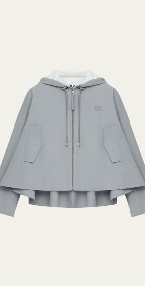 Loewe - Trapeze Hooded Zip-Up Jacket