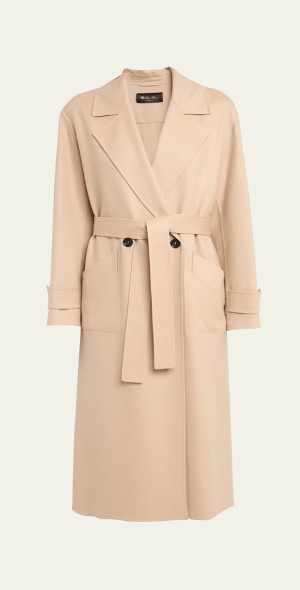 Loro Piana - Freddy Double-Breasted Cashmere Coat