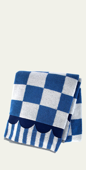 MacKenzie-Childs - Royal Check Bath Towel